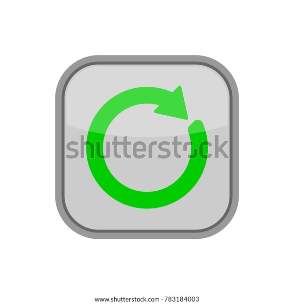 Simple Refresh Icon Stock Vector (Royalty Free) 783184003 | Shutterstock