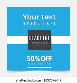 Simple Sales Banner Background Template: เวกเตอร์สต็อก (ปลอดค่า ...
