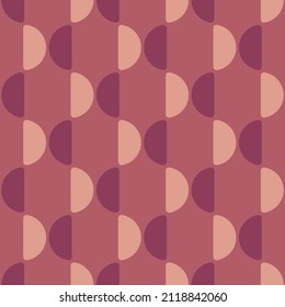 Simple Semicircular Geometric Shapes Will Decorate Stock Vector ...