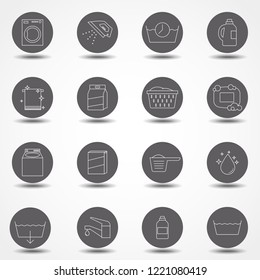 94 Top load washer icon Images, Stock Photos & Vectors | Shutterstock