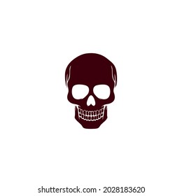 Simple Skull Vector Logo Template Stock Vector (Royalty Free ...
