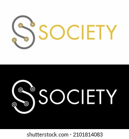 Simple Society Logo Initials S Stock Vector (Royalty Free) 2101814083 ...
