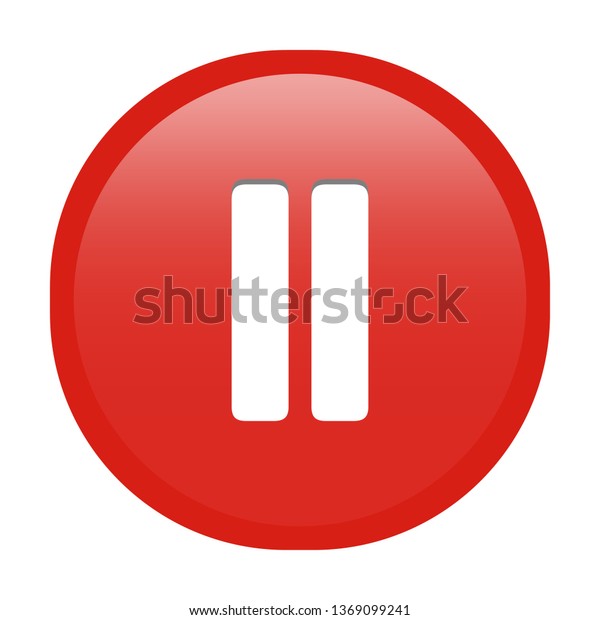 Simple Soft Red Mathematical Symbols Sign Stock Vector (Royalty Free ...