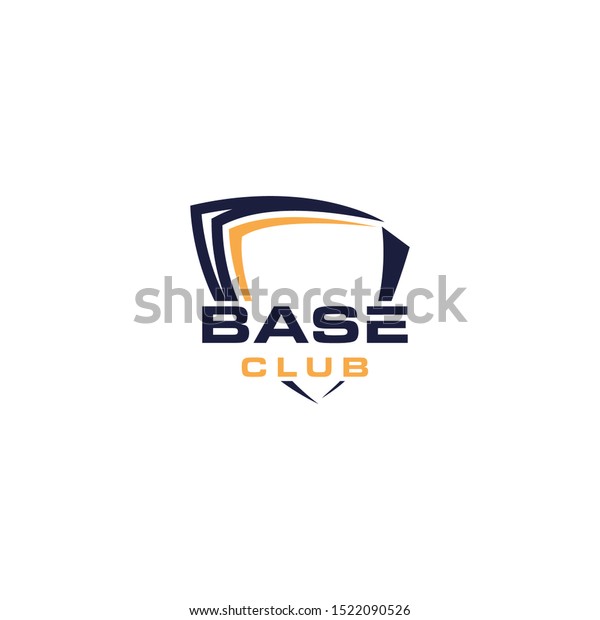 Simple Sport Logo Shield Stock Vector (Royalty Free) 1522090526 ...