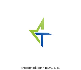 Simple Star Logo Design Template Stock Vector (Royalty Free) 1829275781 ...