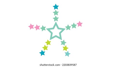 Simple Star Logo Graphic Gesign Stock Vector (Royalty Free) 2203839587 ...