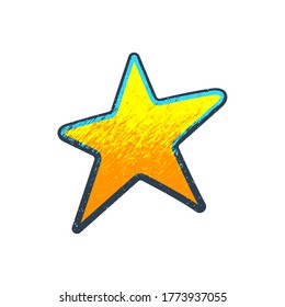 Simple Star Stock Vector Illustration Stock Vector (Royalty Free ...