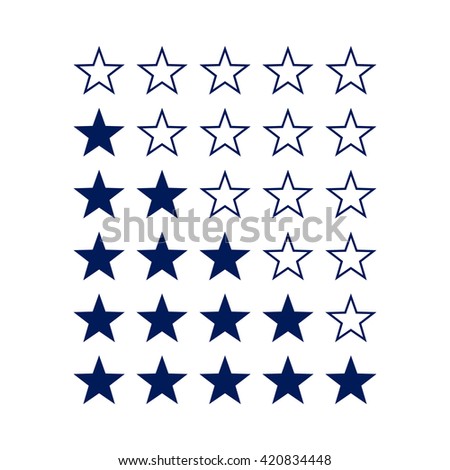 Row Of Stars Clipart | Free download on ClipArtMag