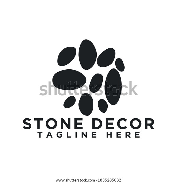 Simple Stone Shop Logo Design Idea Stock Vector (Royalty Free ...