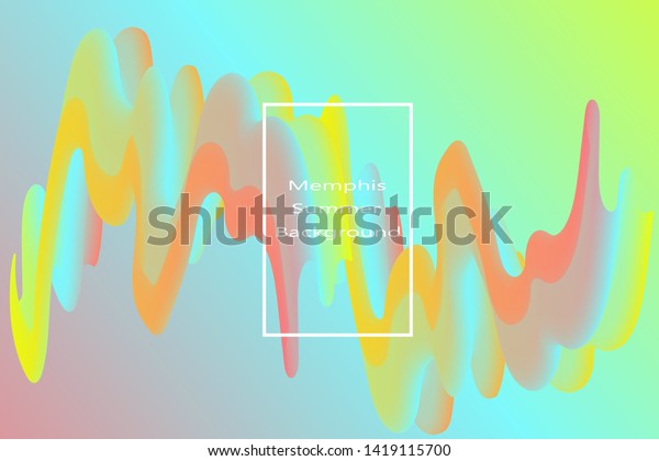 Simple Summer Background Template Modern Design Stock Vector (Royalty ...