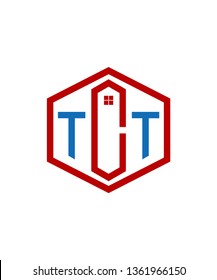 Simple Tct Logo Design Geometric Vector Stock Vector (Royalty Free ...