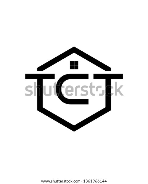 Simple Tct Logo Design Geometric Vector Stock Vector (Royalty Free ...