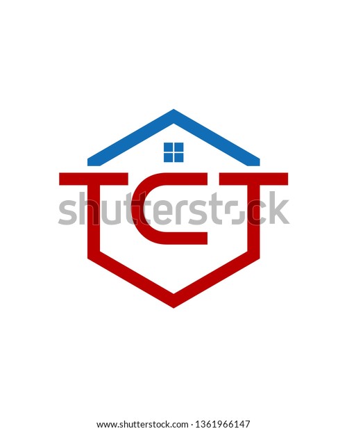 Simple Tct Logo Design Geometric Vector Stock Vector (Royalty Free ...