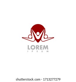 Simple Team Work Concept Logo Icon Stock Vector (Royalty Free ...
