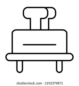 Simple Toaster Line Art Icon Stock Vector (Royalty Free) 2192379871 ...