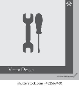 Simple Tools Repair Icon Stock Vector (Royalty Free) 432567460 ...