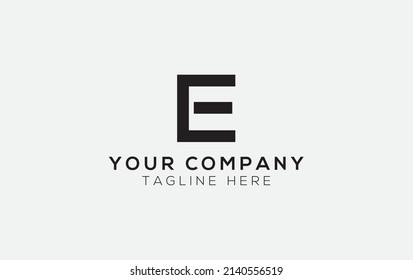 Simple Unique Letter Logo Design Vector Stock Vector (Royalty Free ...