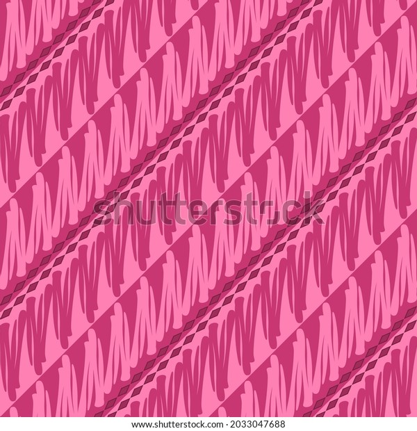 Simple Vector Illustration Batik Letter S Stock Vector (Royalty Free ...