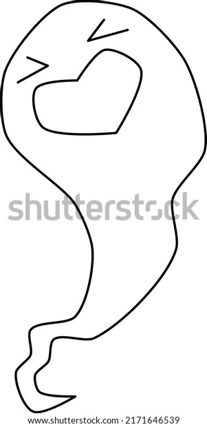 Simple Vector Illustration Clipart Outline Cast: เวกเตอร์สต็อก (ปลอดค่า ...