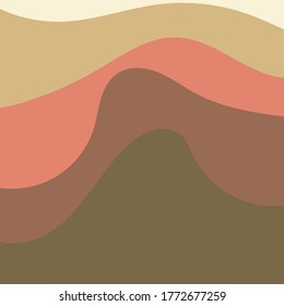 Simple Wallpaper Block Colors Neutral Tone Stock Vector (Royalty Free ...