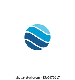 Simple Water Logo Icon Design Stock Vector (Royalty Free) 1565678617 ...