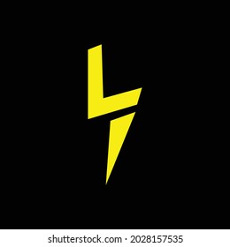 Simple Yellow Electric Icon Complete Your Stock Vector (Royalty Free ...