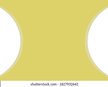 Simple Yellow Presentation Background Template Stock Vector (Royalty ...