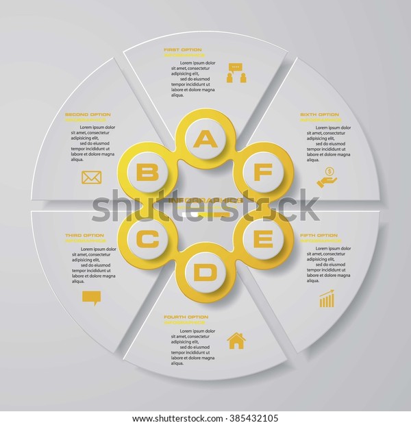Simpleeditable 6 Steps Chart Diagrams Templategraphic: Stock ...