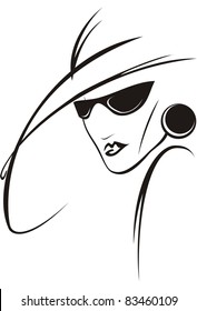 Simplified Figure Woman Stock Vector (Royalty Free) 83460109 | Shutterstock