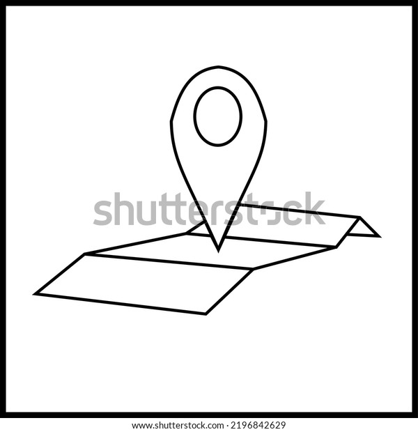 Simply Maps Illustration Good Use Travel Stock Vector (Royalty Free ...