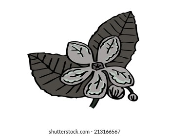 Simpor Flower Stock Illustration 212296741 | Shutterstock