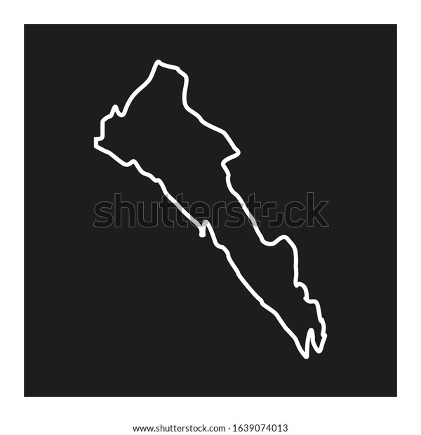 Sinaloa Region Map Country Mexico: เวกเตอร์สต็อก (ปลอดค่าลิขสิทธิ์ ...
