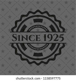 Since 1925 Dark Badge Stock Vector (Royalty Free) 1158597775 | Shutterstock