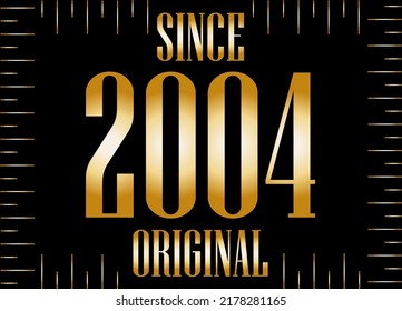 192 2004 birthday Images, Stock Photos & Vectors | Shutterstock