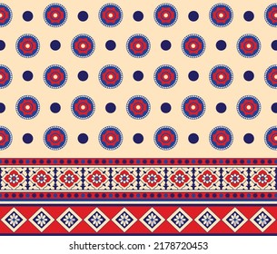 Sindhi Ajrak Hd Vector Png Seamless Stock Vector (Royalty Free ...