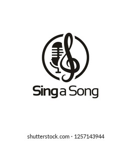 Music Logo Vector Musical Key Note Stock Vector (Royalty Free) 677080729