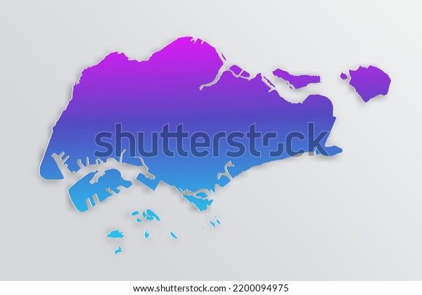 singapore on a world map