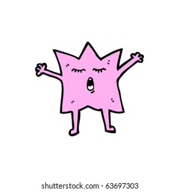 Singing Star Cartoon Stock Vector (Royalty Free) 63697303 | Shutterstock