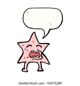 Singing Star Cartoon Stock Vector (Royalty Free) 92475289 | Shutterstock