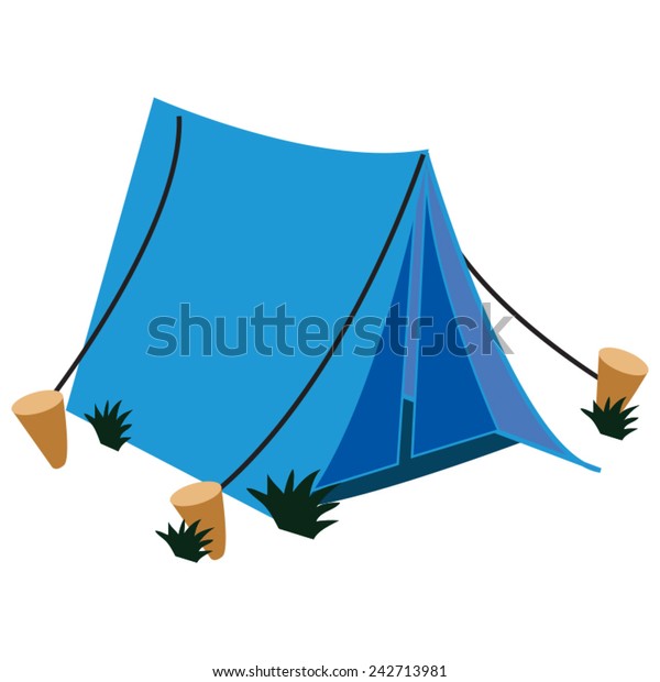 3,822 Blue Cartoon Tent Images, Stock Photos & Vectors | Shutterstock