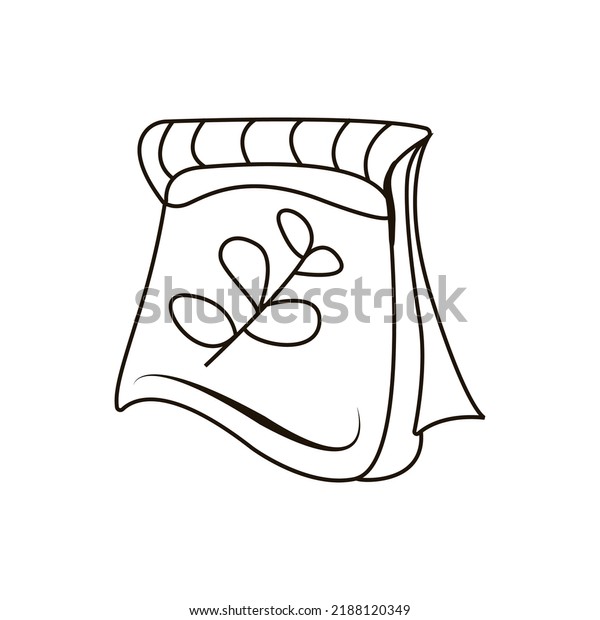 Single Hand Drawn Crisps Doodle Vector Stock Vector (Royalty Free ...