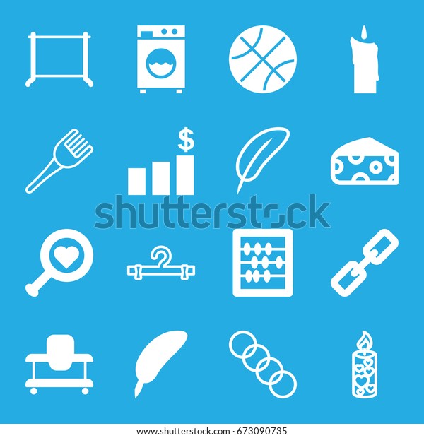 Single Icons Set Set 16 Single Stock Vector (Royalty Free) 673090735 ...