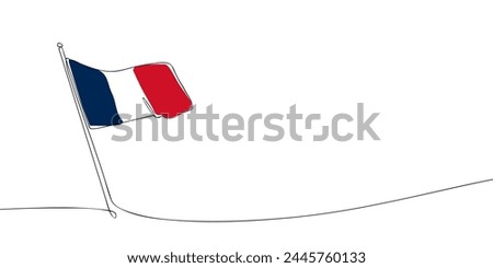 French Flag Drawing | Free download on ClipArtMag