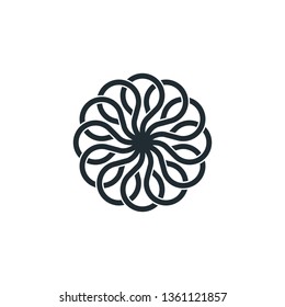 Single Motif Vector Illustration Stock Vector (Royalty Free) 1361121857 ...