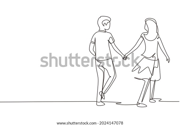 Couple walking drawing : 7 013 images, photos et images vectorielles de ...
