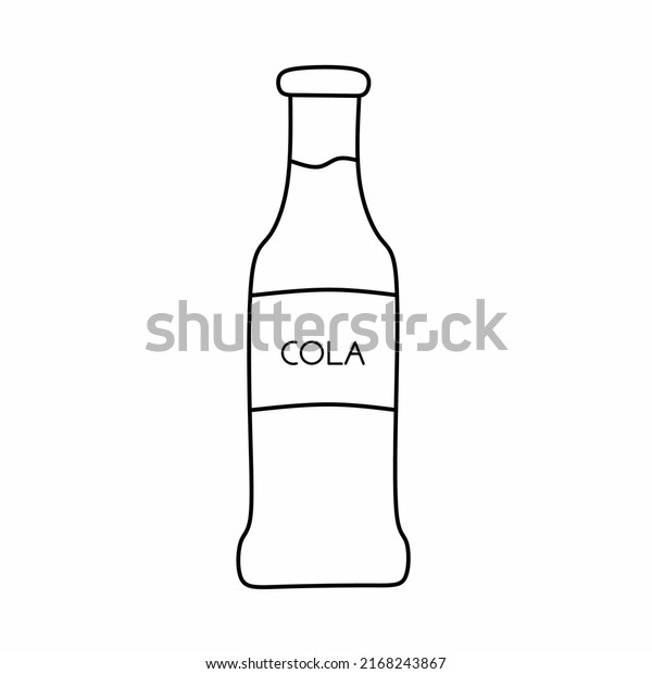 Single Soda Cola Drink Line Icon Stock Vector (Royalty Free) 2168243867 ...