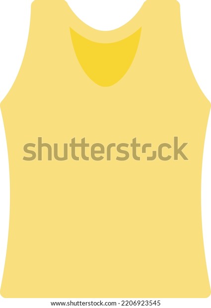 Singlet Vector Illustration On Transparent Background Stock Vector ...