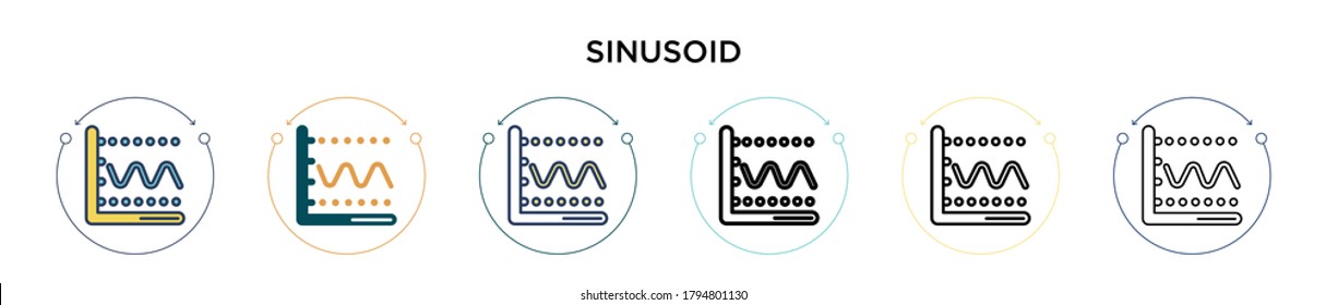 1,572 Sinusoid icon Stock Illustrations, Images & Vectors | Shutterstock