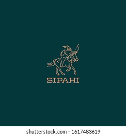 Sipahi During Ottoman Empire Class Horsemen Stock Vector (Royalty Free ...