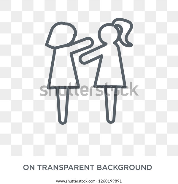 Sister Icon Trendy Flat Vector Sister Stock Vector (Royalty Free ...